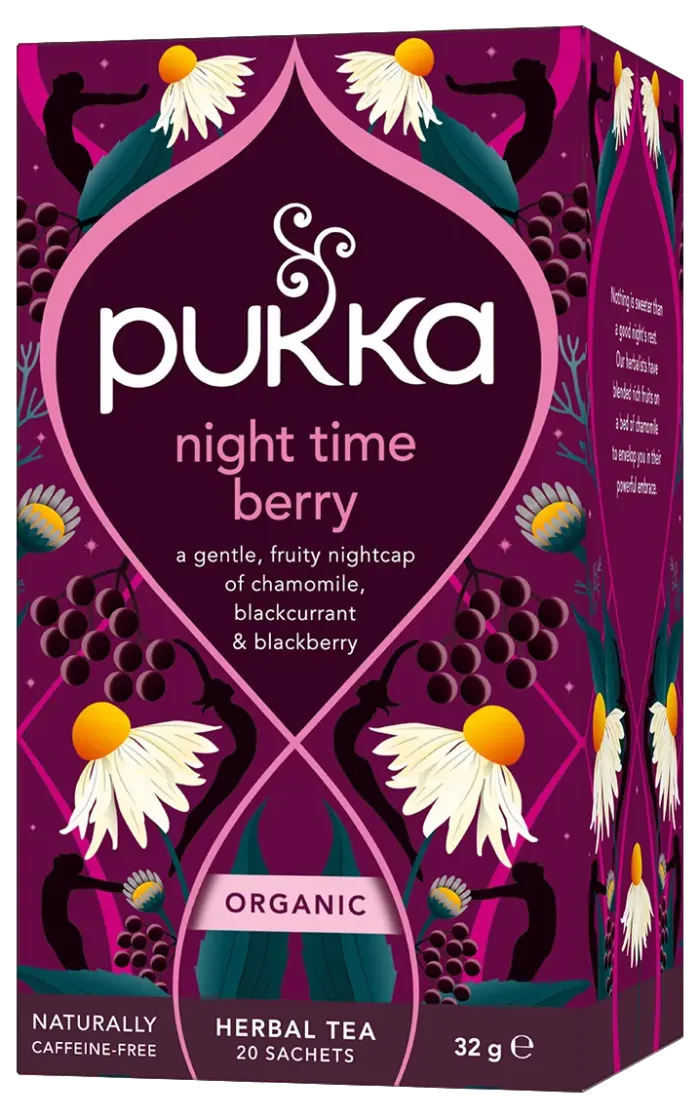 Ceai BIO Night Time Berry 20 pliculete – Nasul Rosu